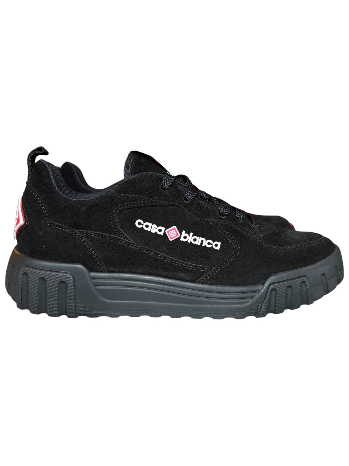 CasaBlanca Mens Court Sneaker Black - Probus
