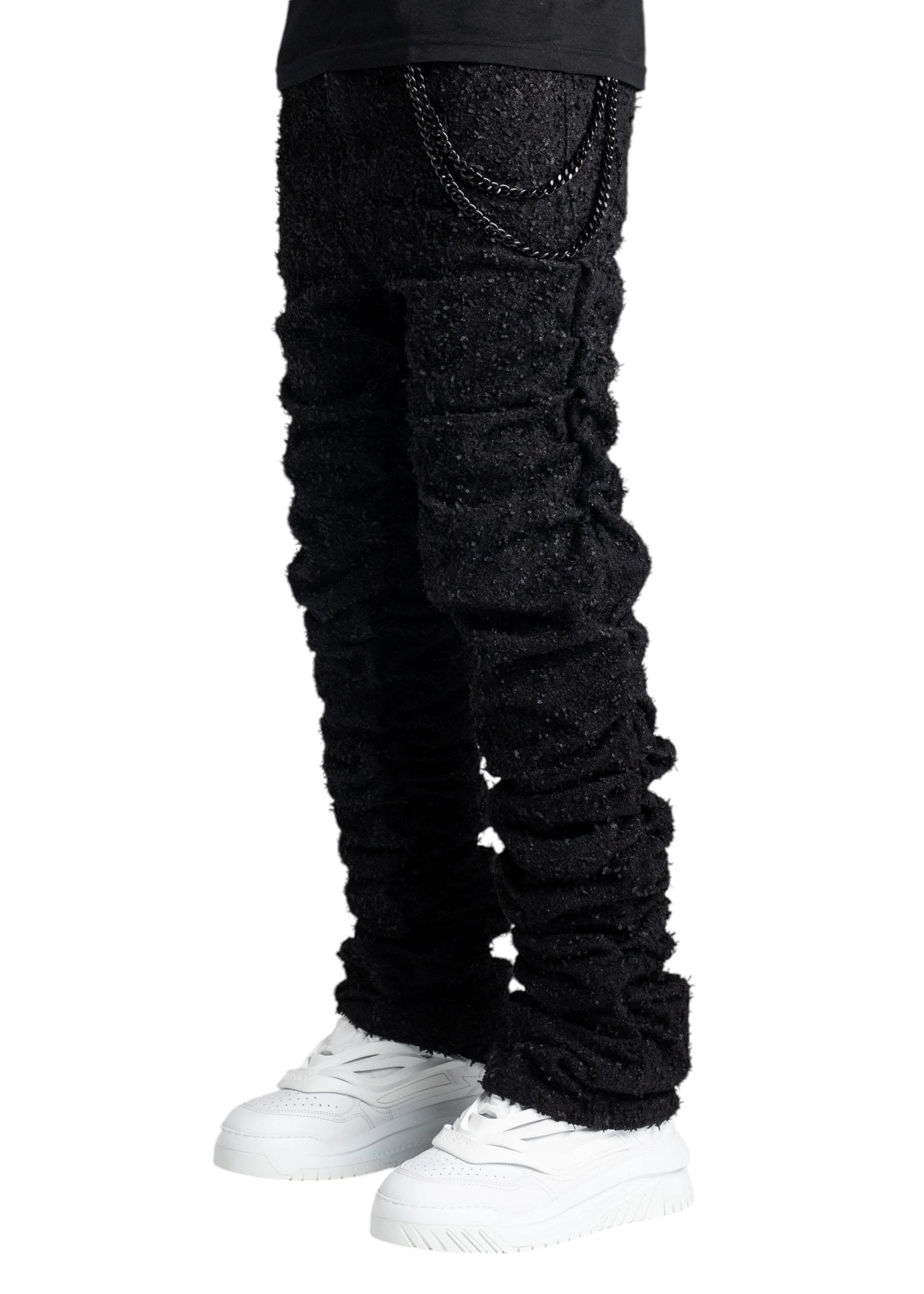 ALL BLACK SUPER STACKED DENIM - Probus