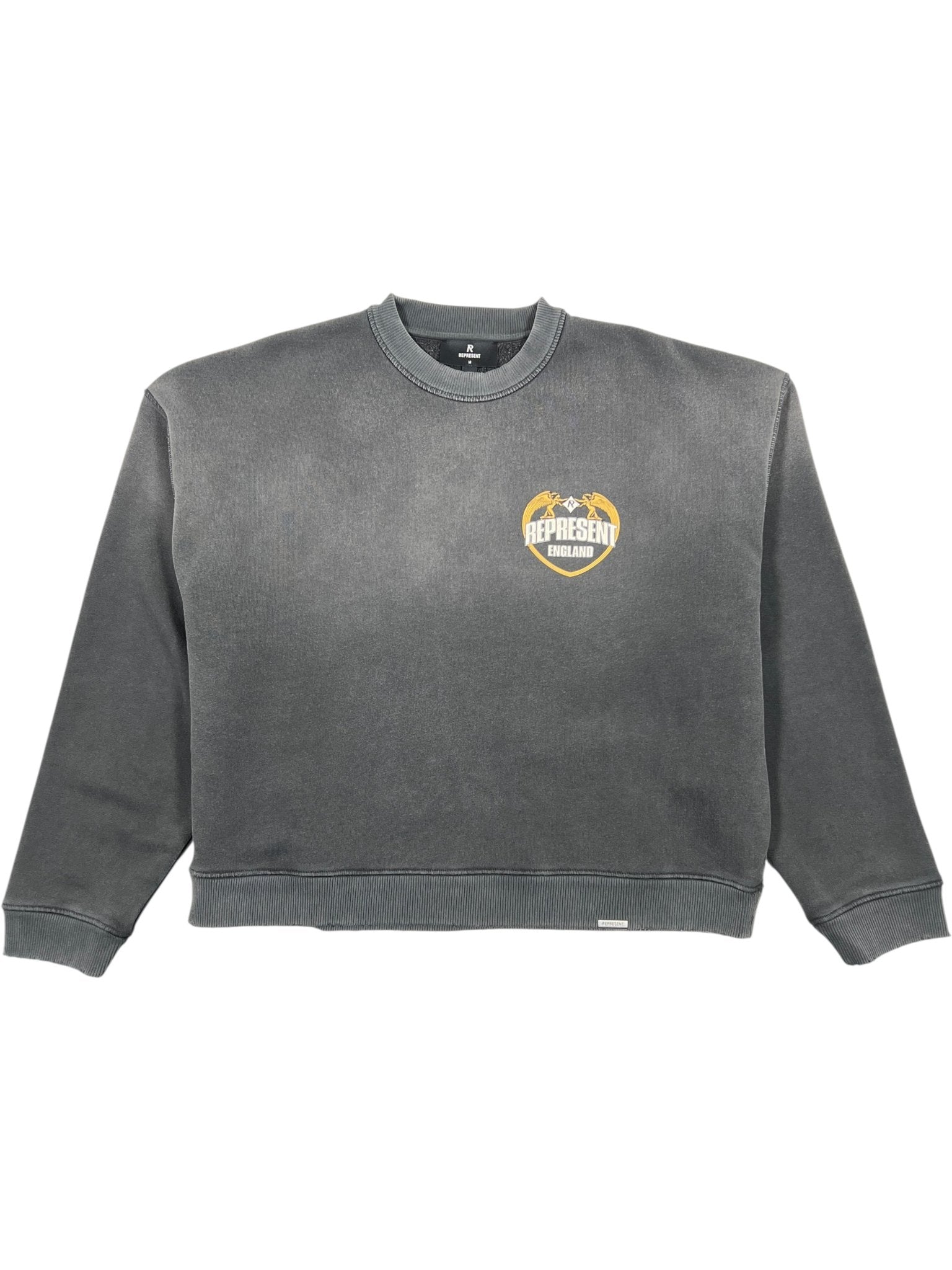 Represent MLM100367 Represent Angel Border Sweat Black - Probus