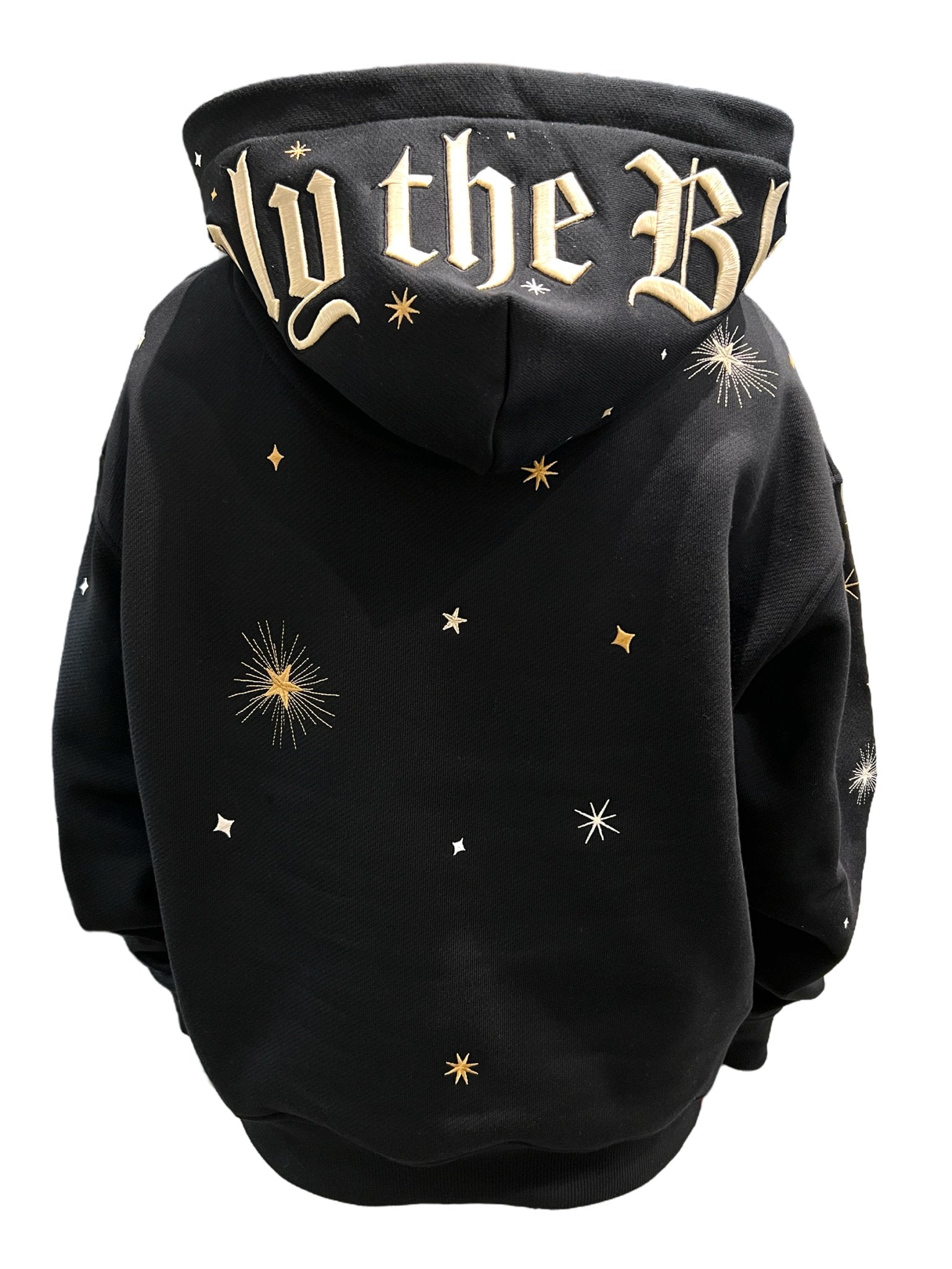 ONLY THE BLIND OTB-H1297 SHOOTING STAR HOODIE BLK - Probus